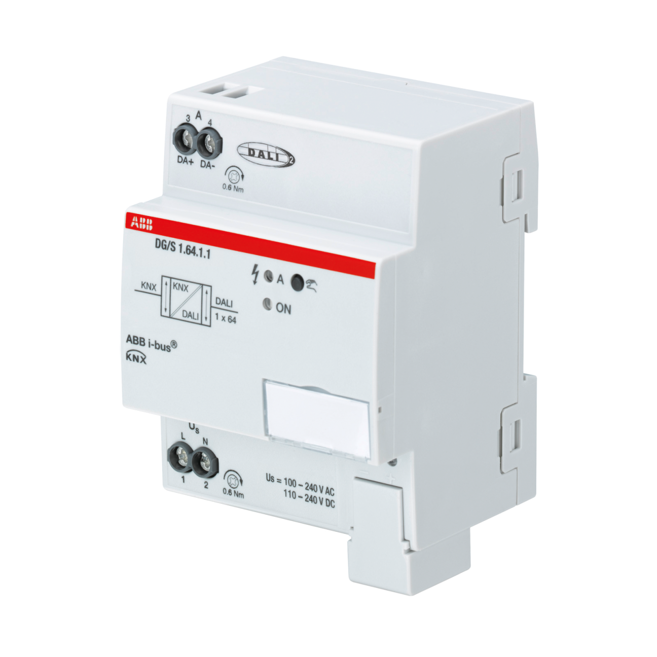 DALI-gateway Basic 1-kanal 4 moduler | ABB Oy, Wiring accessories